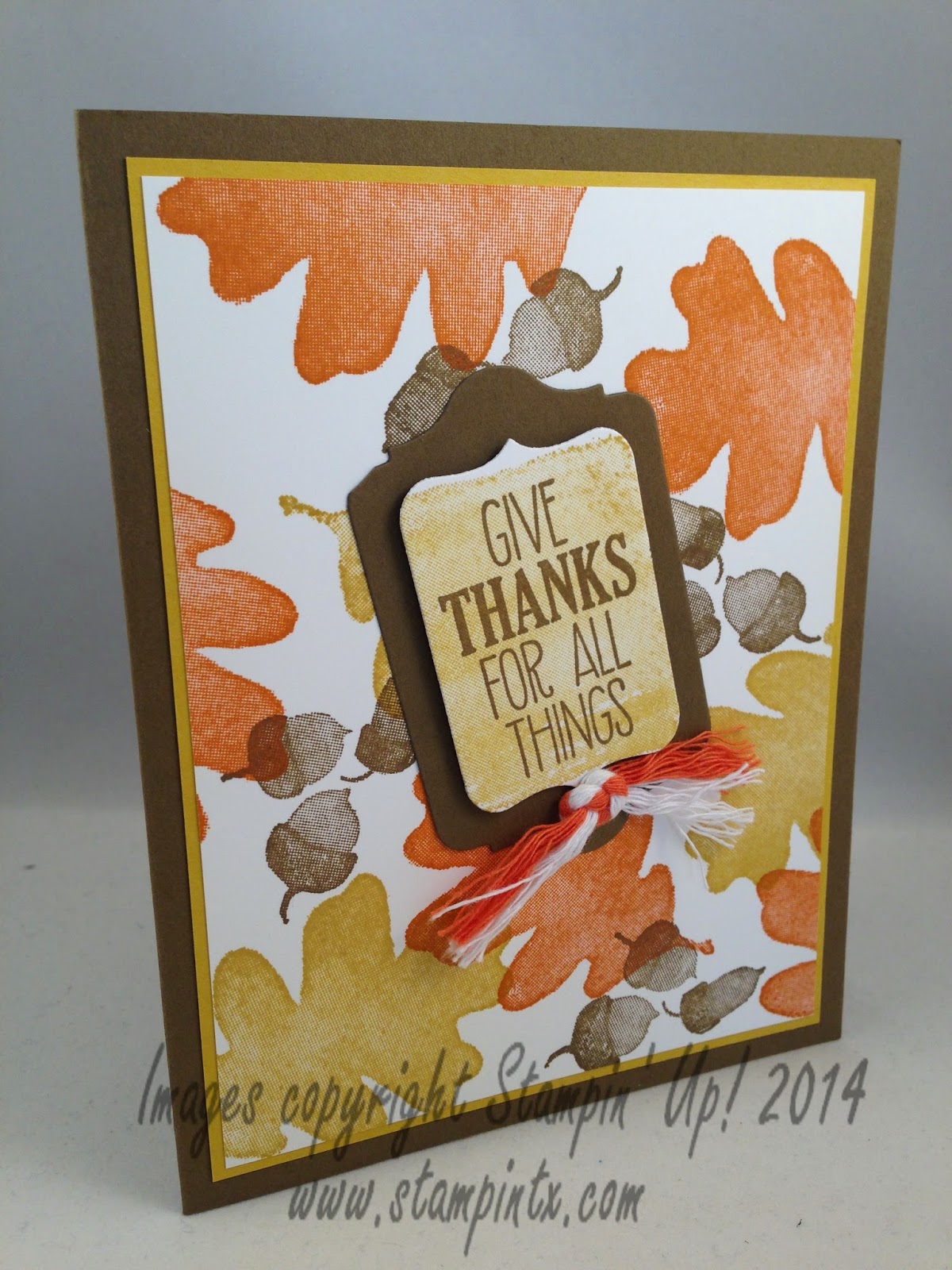 StampinTX: Fall / Autumn Card Ideas