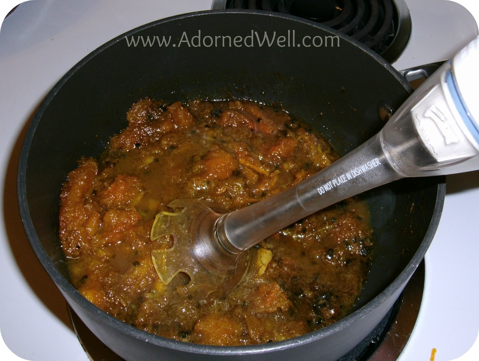 Adorned Well...a Hand Crafted Life: Curried Butternut Squash Bisque Recipe