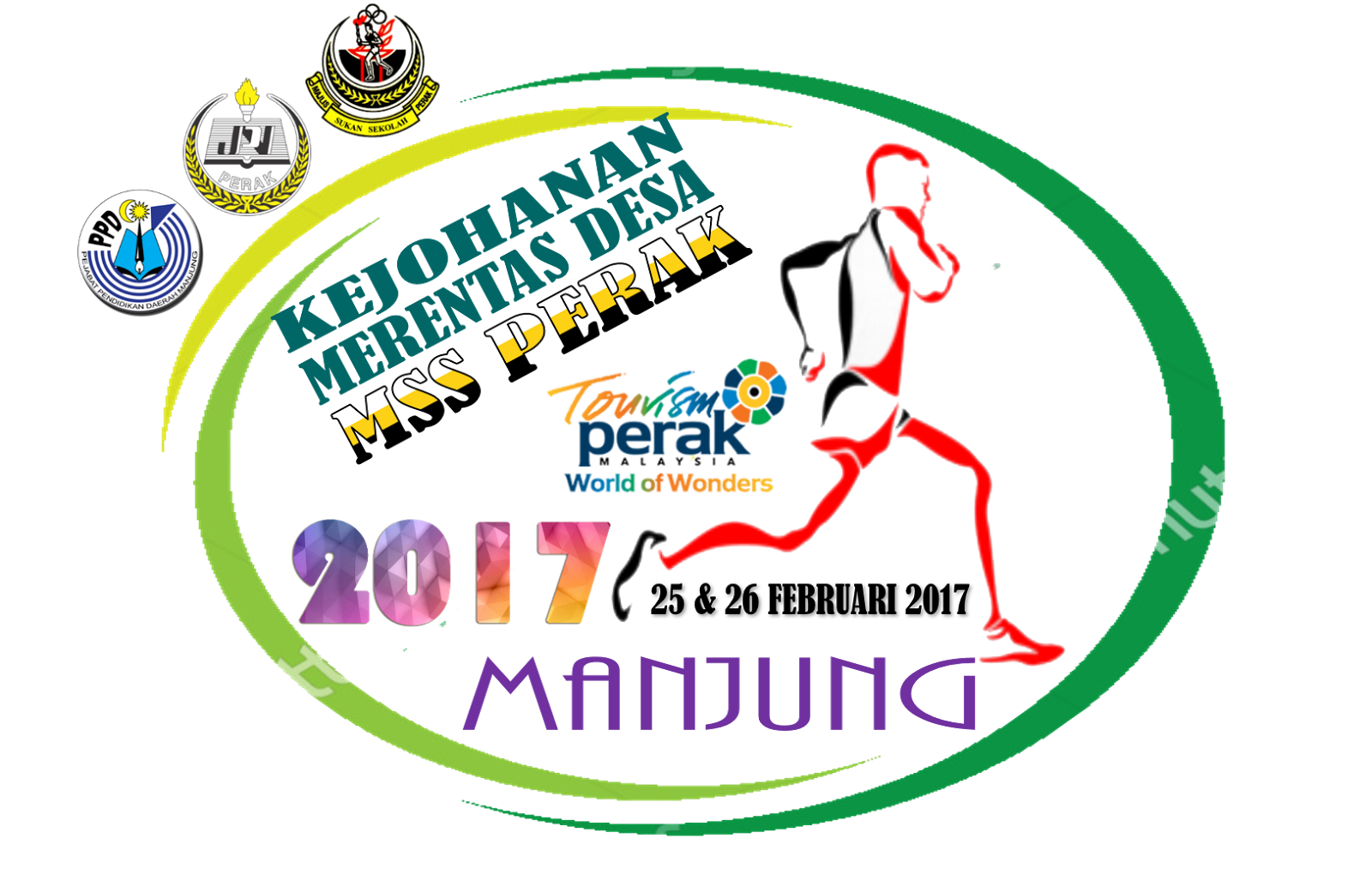 KEJ MDESA MSS PERAK 2017: LOGO KEJOHANAN