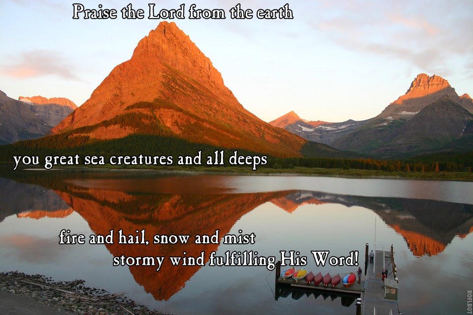 Scripture for Today: Psalm 148 ~ Praise the Lord!