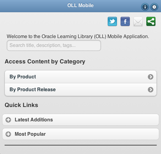 Let's Wreck This Together...with Oracle Application Express!: Oracle Learning Library Mobile