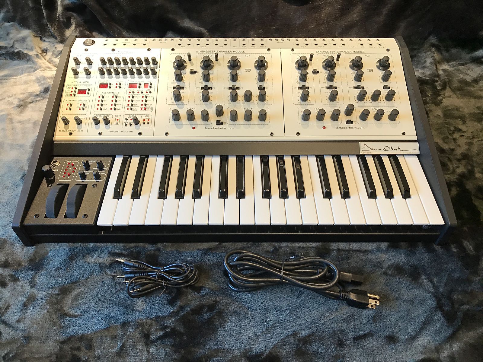 MATRIXSYNTH: Tom Oberheim Two Voice Pro SN 0165