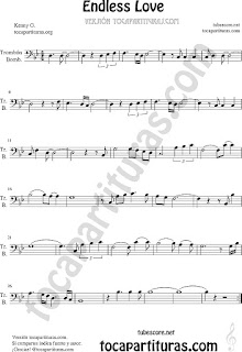 tubescore: Endless Love Sheet Music for Flute, Violin, Alto Sax ...
