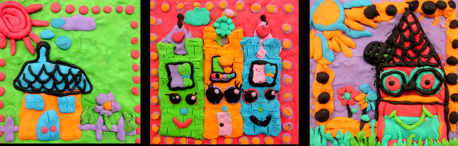Composite Art & Design: Plasticine Relief Art (P1 Post-exam prog.)