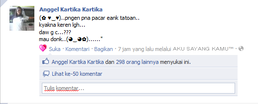 Status Alay Facebook Terbaru | cadas