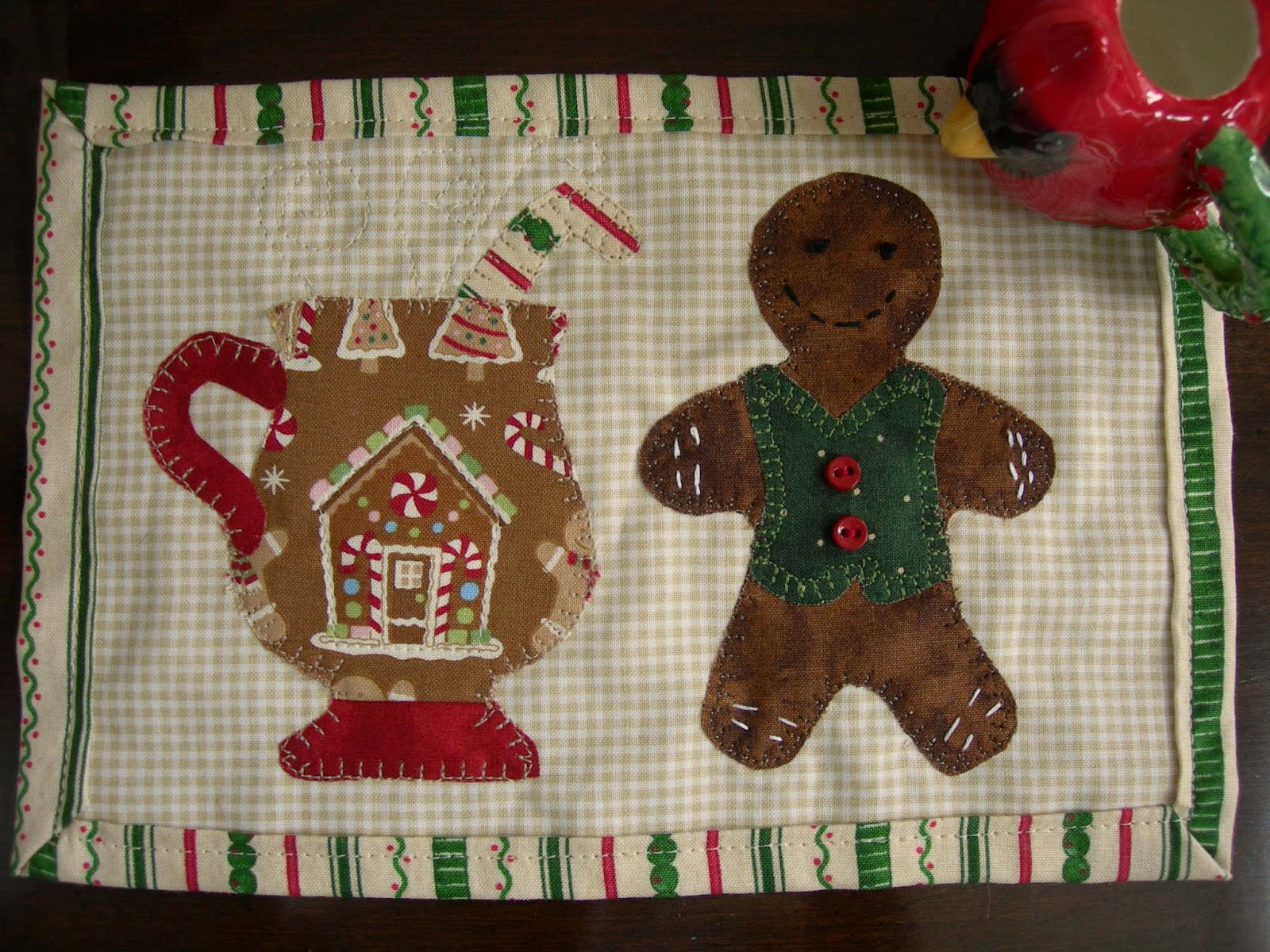 Susie's Sunroom: Gingerbread Man Bunting