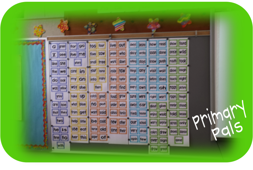 Primary Pals: Reading Street First Grade Sight Words