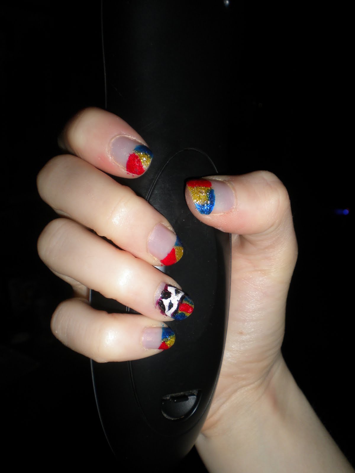 All Day I Dream Of Makeup: Mardi Gras Masquerade Nails