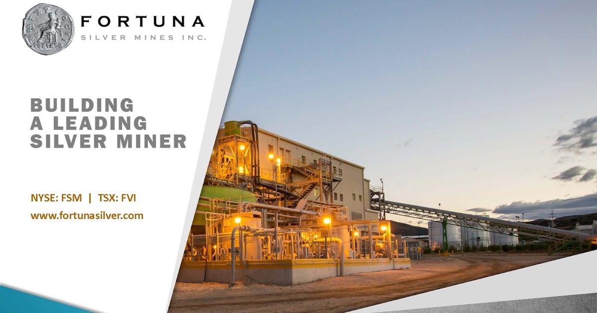 Suncor Energy: Fortuna Silver Mines Inc. - FVI.t