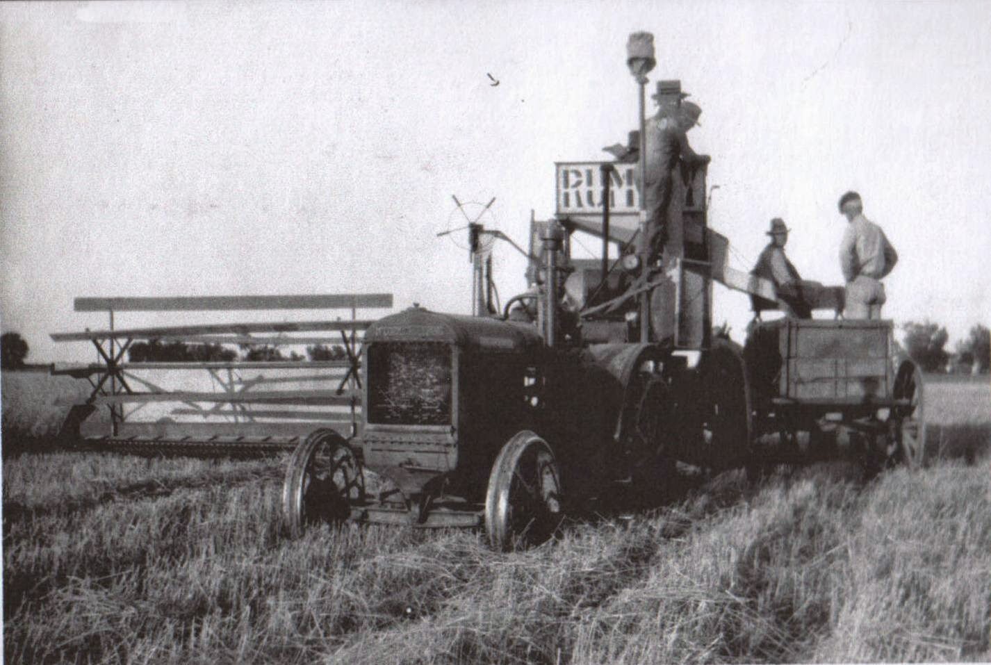 Stories from the Past: Bunker Hill's First Combine - 1930