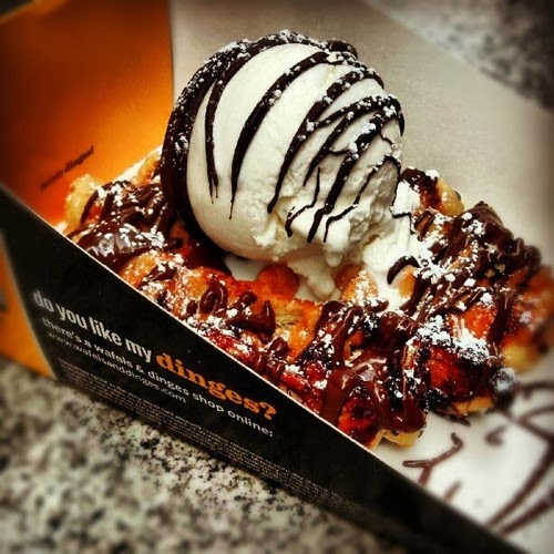 Iota.: A Must Eat Belgium Waffle. Wafels & Dinges. Eat Hard. AC