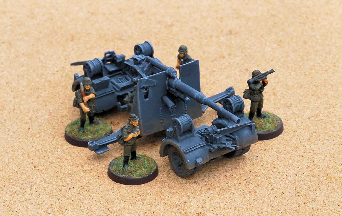 John's Toy Soldiers: Bolt Action: '88 Flak Gun