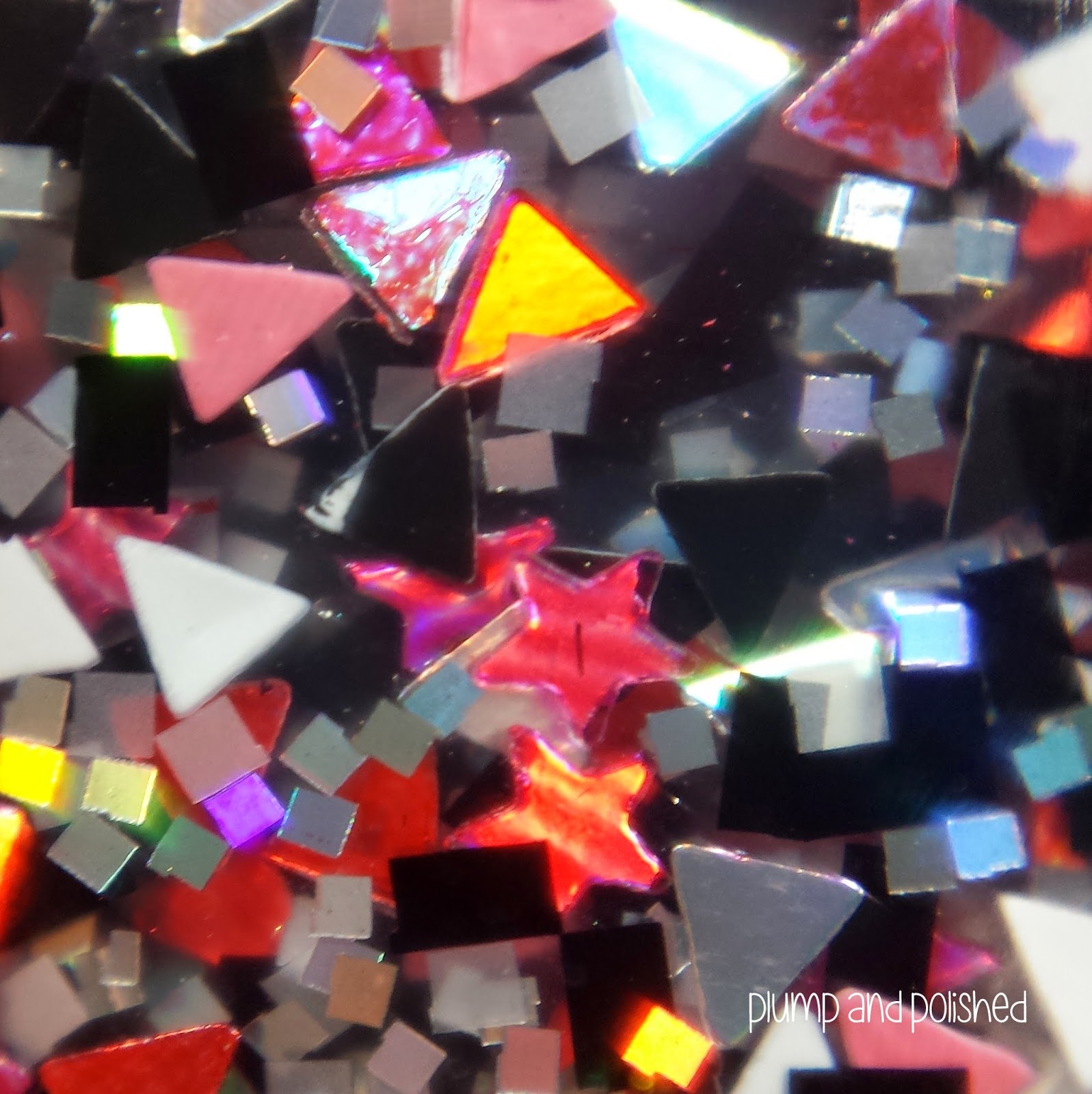 Plump and Polished: Forever Polished - New Triangle Glitter Polishes