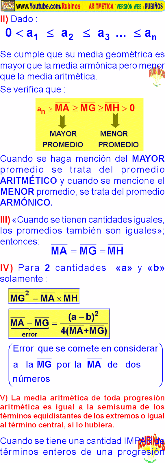 PROMEDIOS EJEMPLOS Y EJERCICIOS RESUELTOS