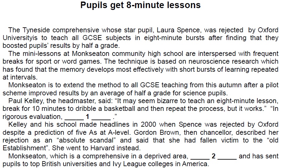 Intermediate level B1-B2