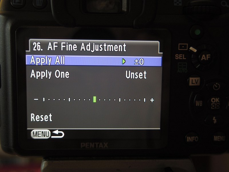 RiceHigh's Pentax Blog: AF Fine Adjustment: "Apply All" and "Apply One ...