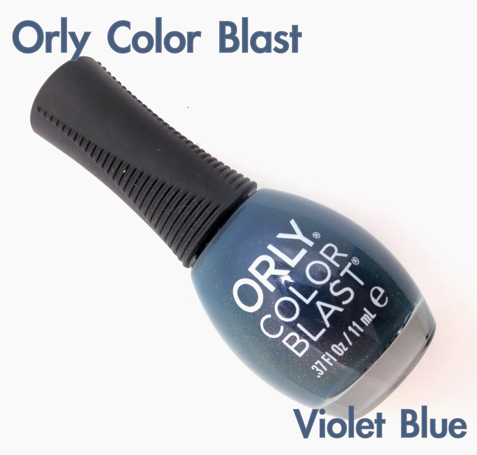 Oh Three Oh Four: Orly Color Blast Violet Blue