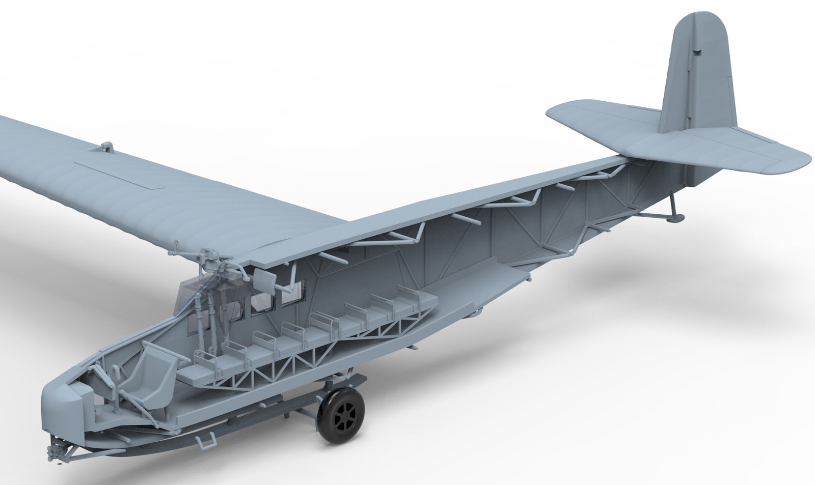 1/72 - DFS-230B-1 light assault glider by Bronco Models - released ...