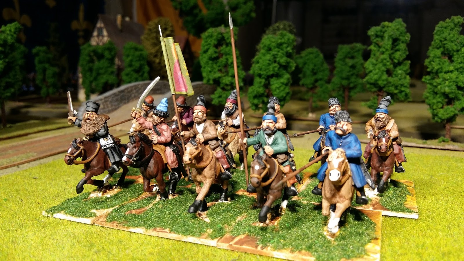 Painting Wargames Figures: Ural Cossacks 1
