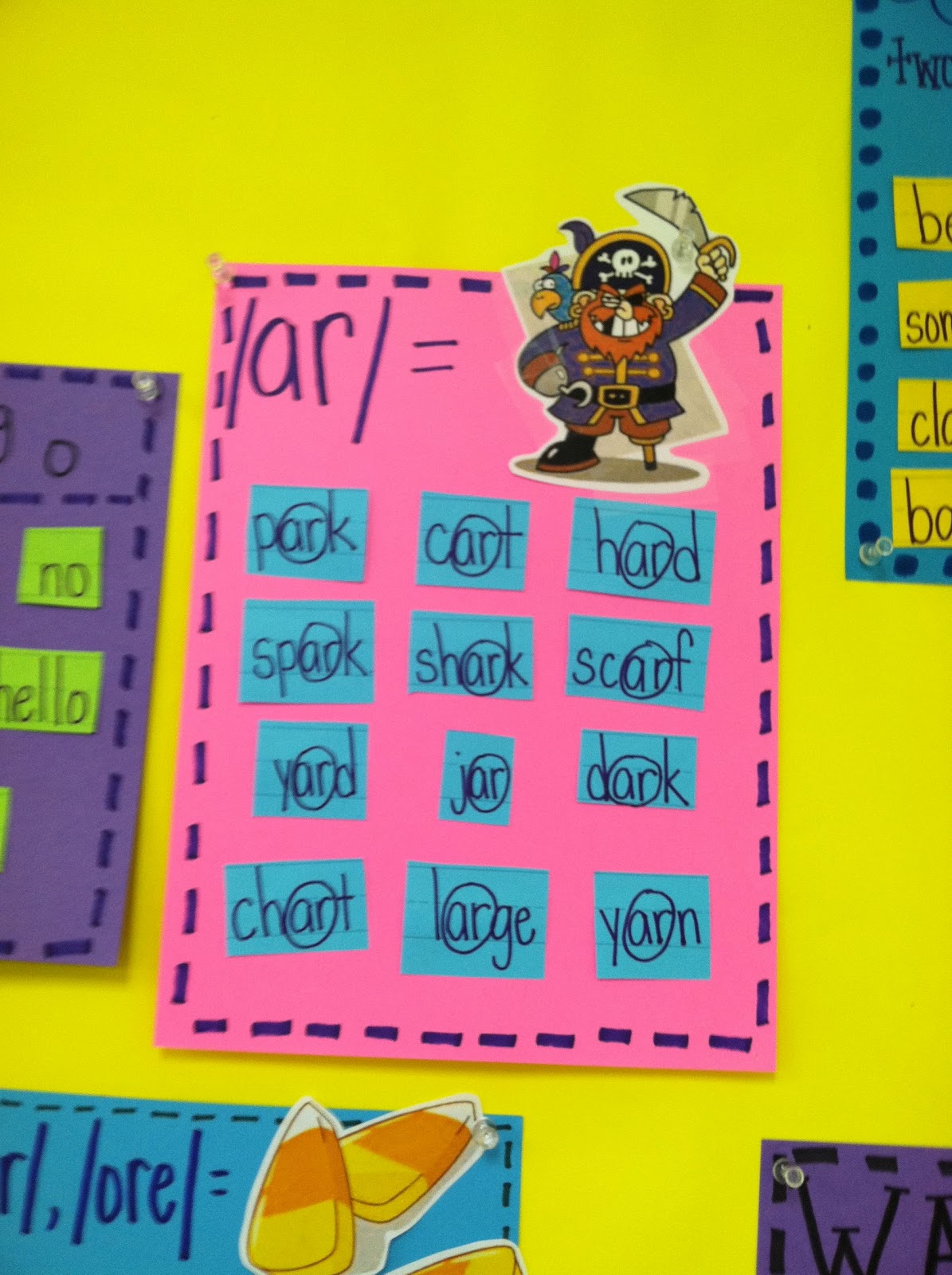 Life in First Grade: Last Week in Pictures (Plus Pirate /ar/ activities!)