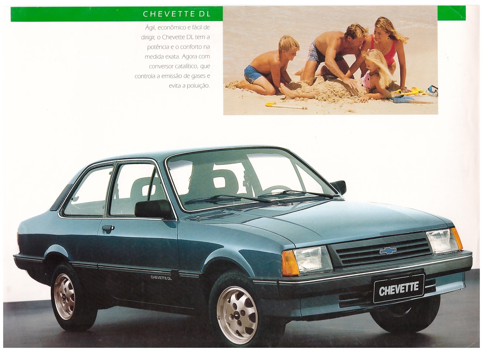 Crônicas Automotoras: Catálogo da Semana: Chevette DL (1992)