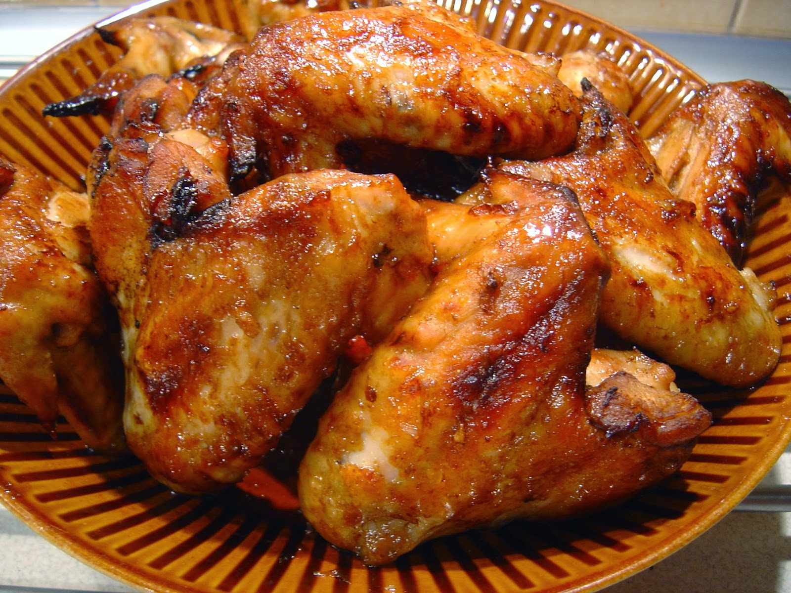 Pieczone skrzydełka.