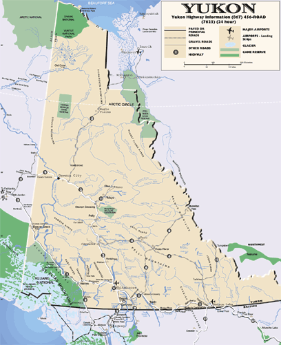 Tallest Building: Map of Yukon Province Pictures
