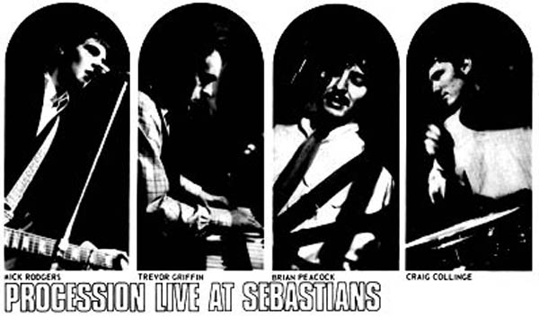 Little Aussie Albums: Procession - 1968 - Listen And Anthem