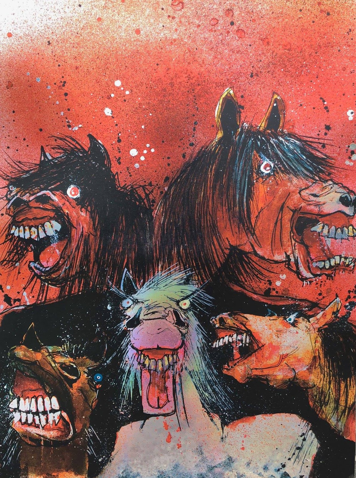 INSIDE THE ROCK POSTER FRAME BLOG: Joey Feldman Melvins Poster ...