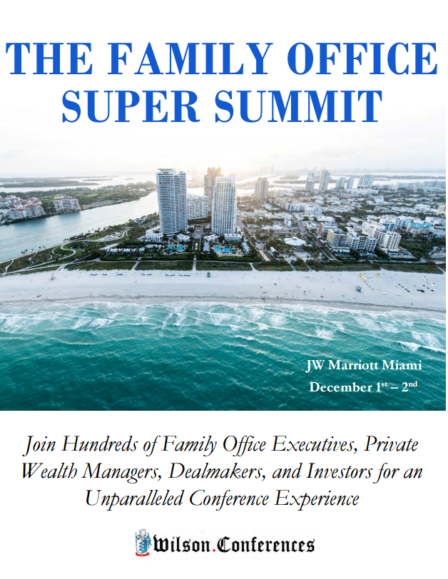 53 Reasons to Attend the December Family Office Super Summit ~ market folly