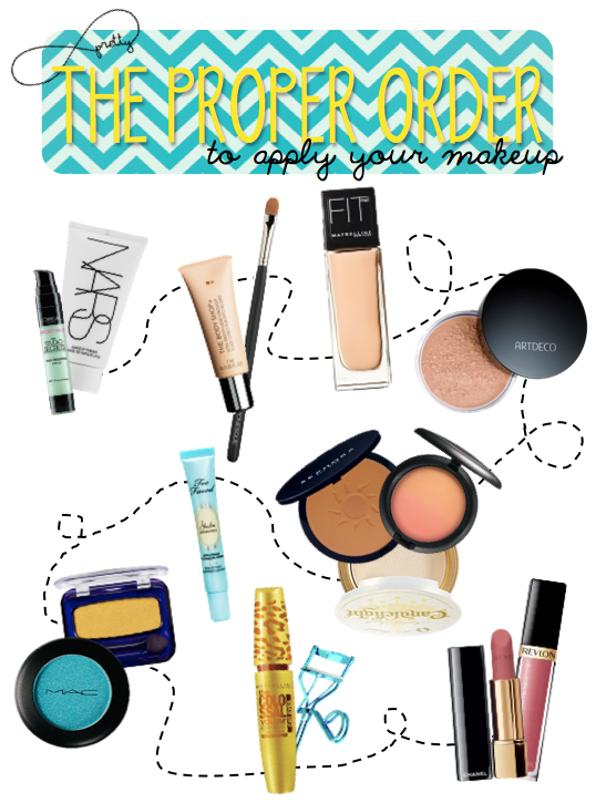 Infinite Pretty: The Proper Order to Apply Makeup