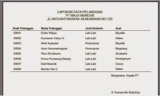 Cara Membuat Laporan Dengan Fastreport - Belajar Delphi | Tempat Belajar Dasar delphi