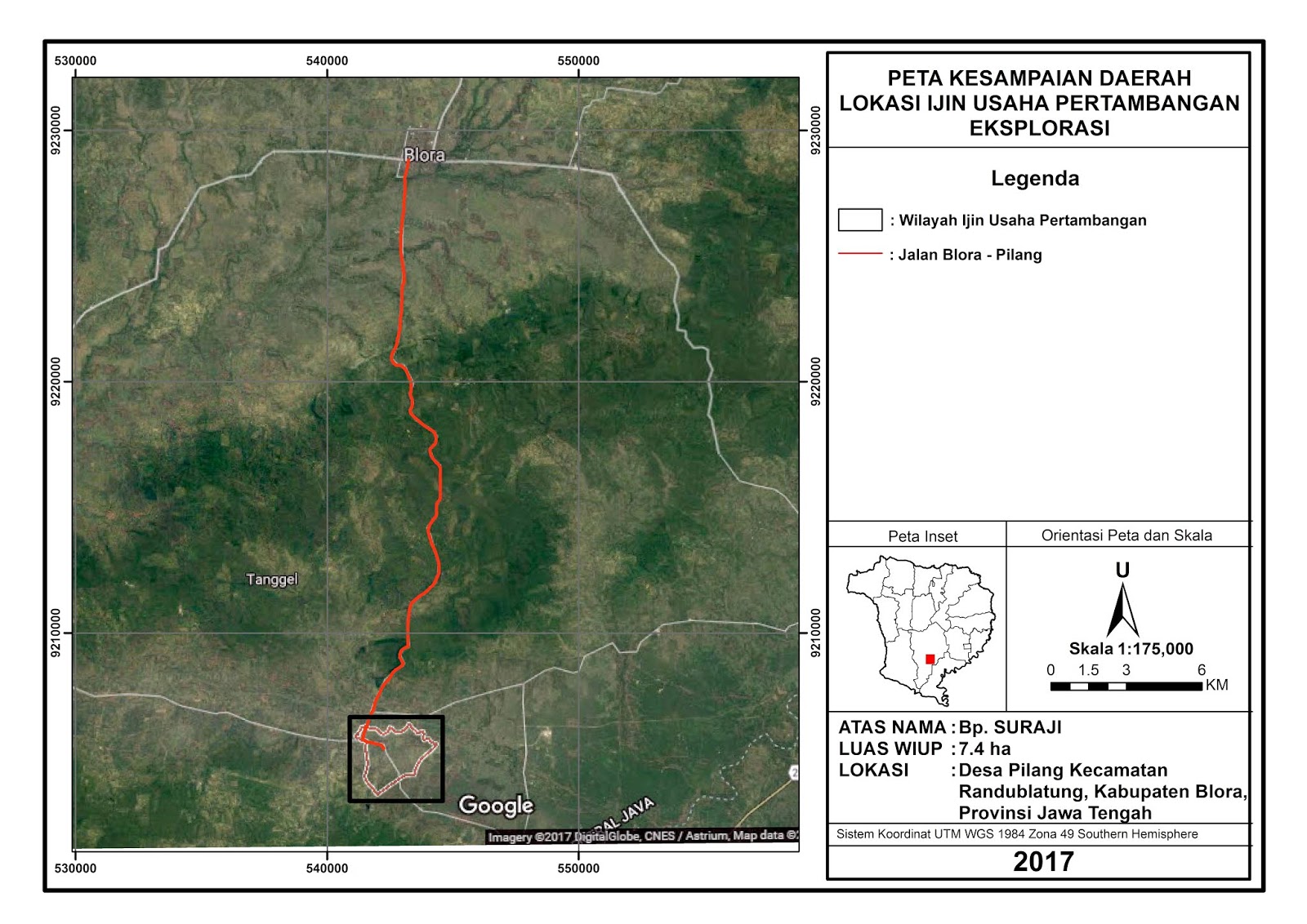 Pengukuran Geolistrik Desa Pilang, Kecamatan Randublatung, Kabupaten ...