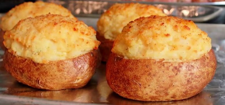 Twice-Baked and Twice As Impressive Fancy Stuffed Potatoes - Handy DIY