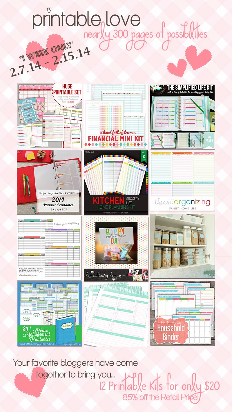 Check out These Printables I'm Going To Use from the Printable LOVE ...
