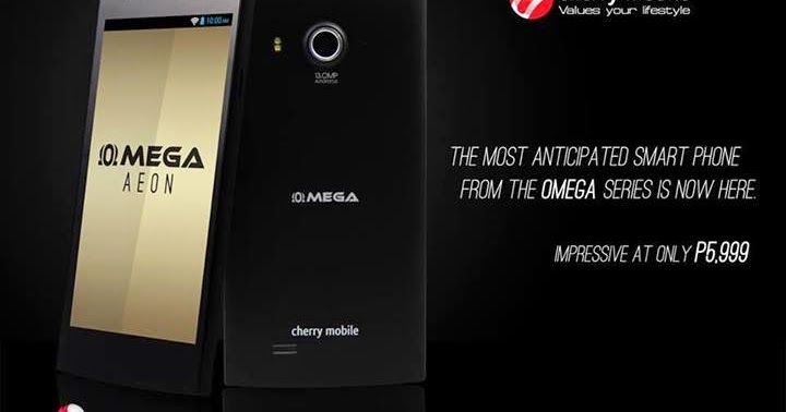 Cherry Mobile Omega Aeon: now available for under 6K | Specof.com
