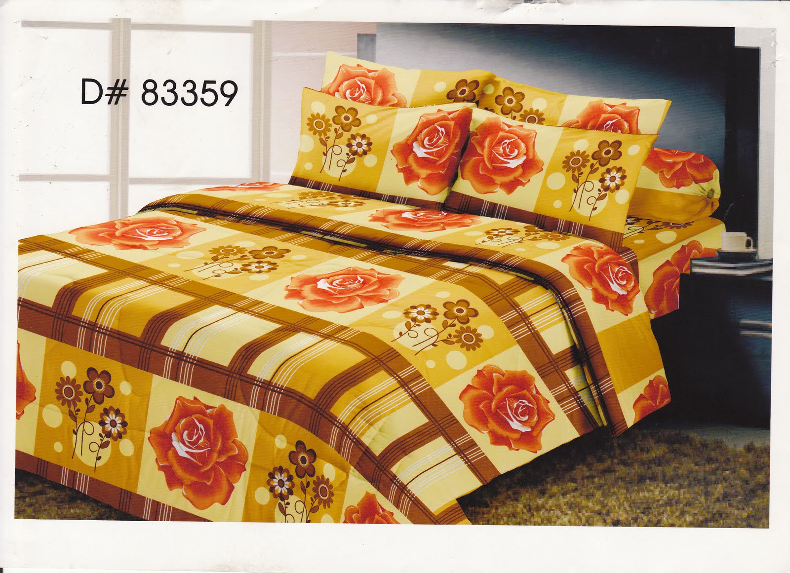 MIA Collections: Cadar corak abstrak & bunga