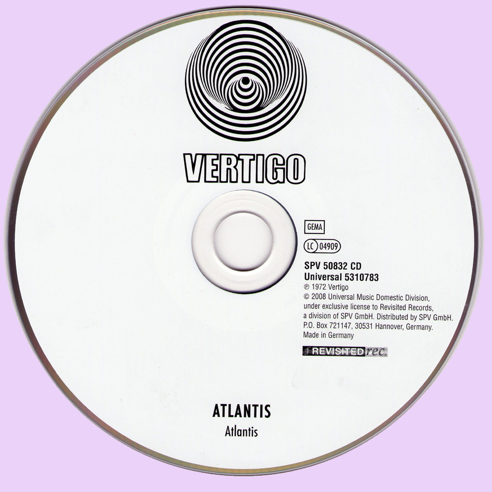 Atlantis - Atlantis (1972 germany, remarkable hard blues rock, with ...