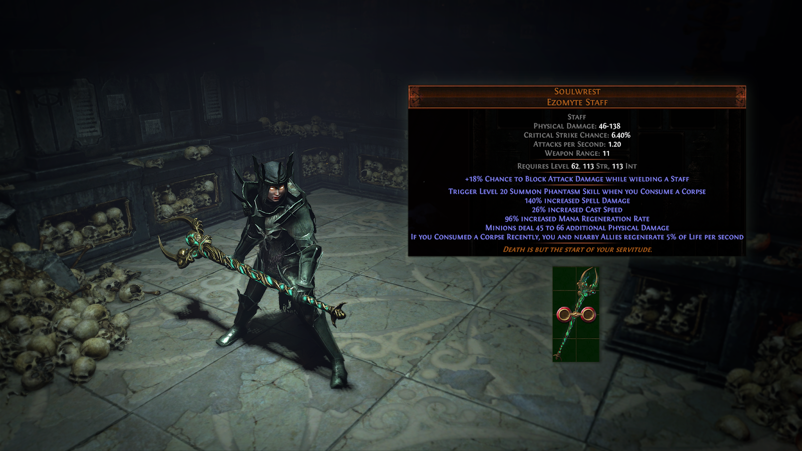 PoEの話: Delve Leagueで追加されるUnique Item