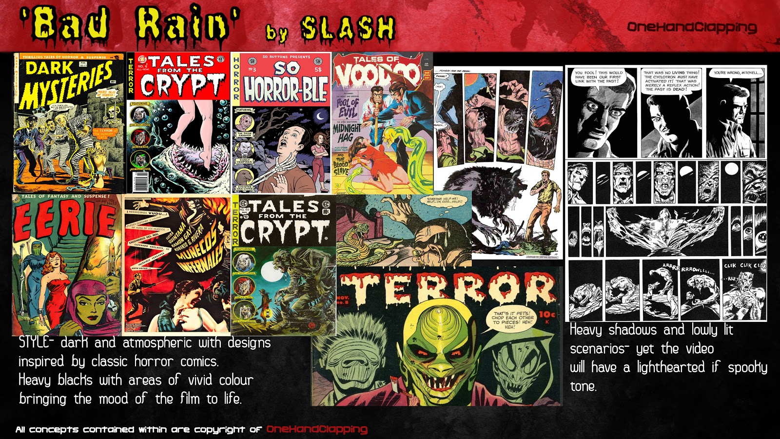 STORYBOARDISTA!: SLASH'S BADRAIN from pitch to video