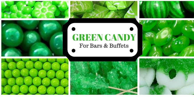 Southern Blue Celebrations: GREEN CANDY BUFFETS & DESSERT TABLES