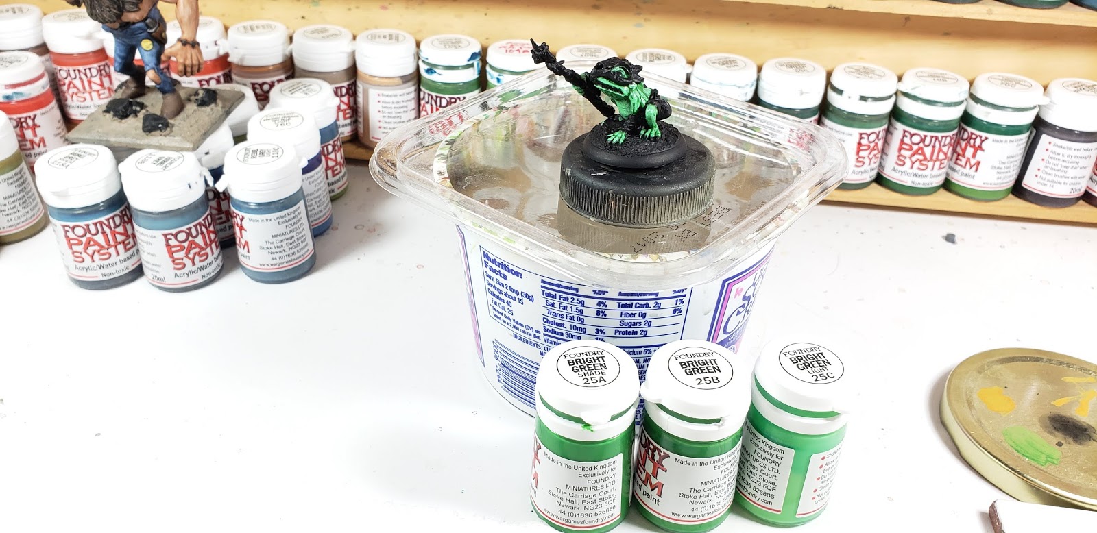 Painting the Lead Pile: Wargames Foundry paint test