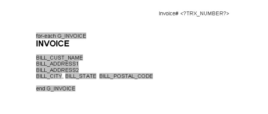 Oracle Application's Blog: Section break in xml publisher.For each ...