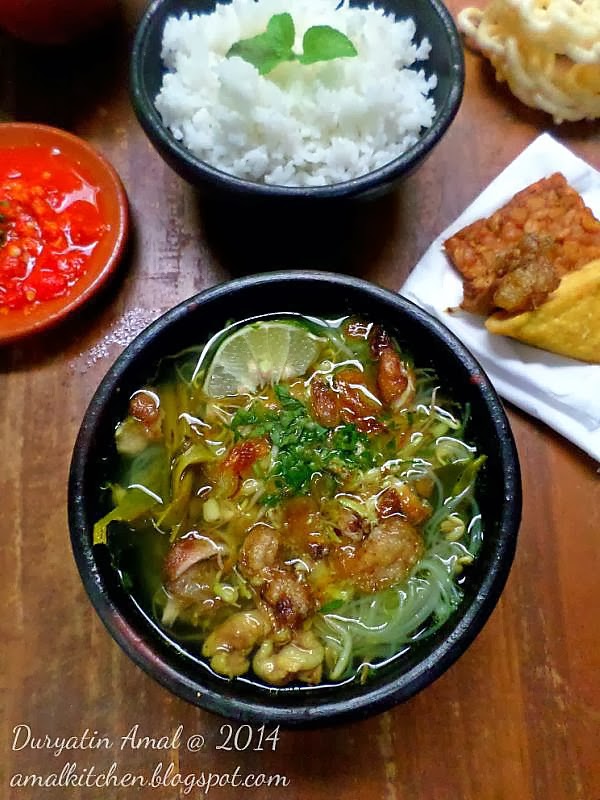 Amal's Kitchen : Simple & Easy Recipes: Soto Ayam Simpel