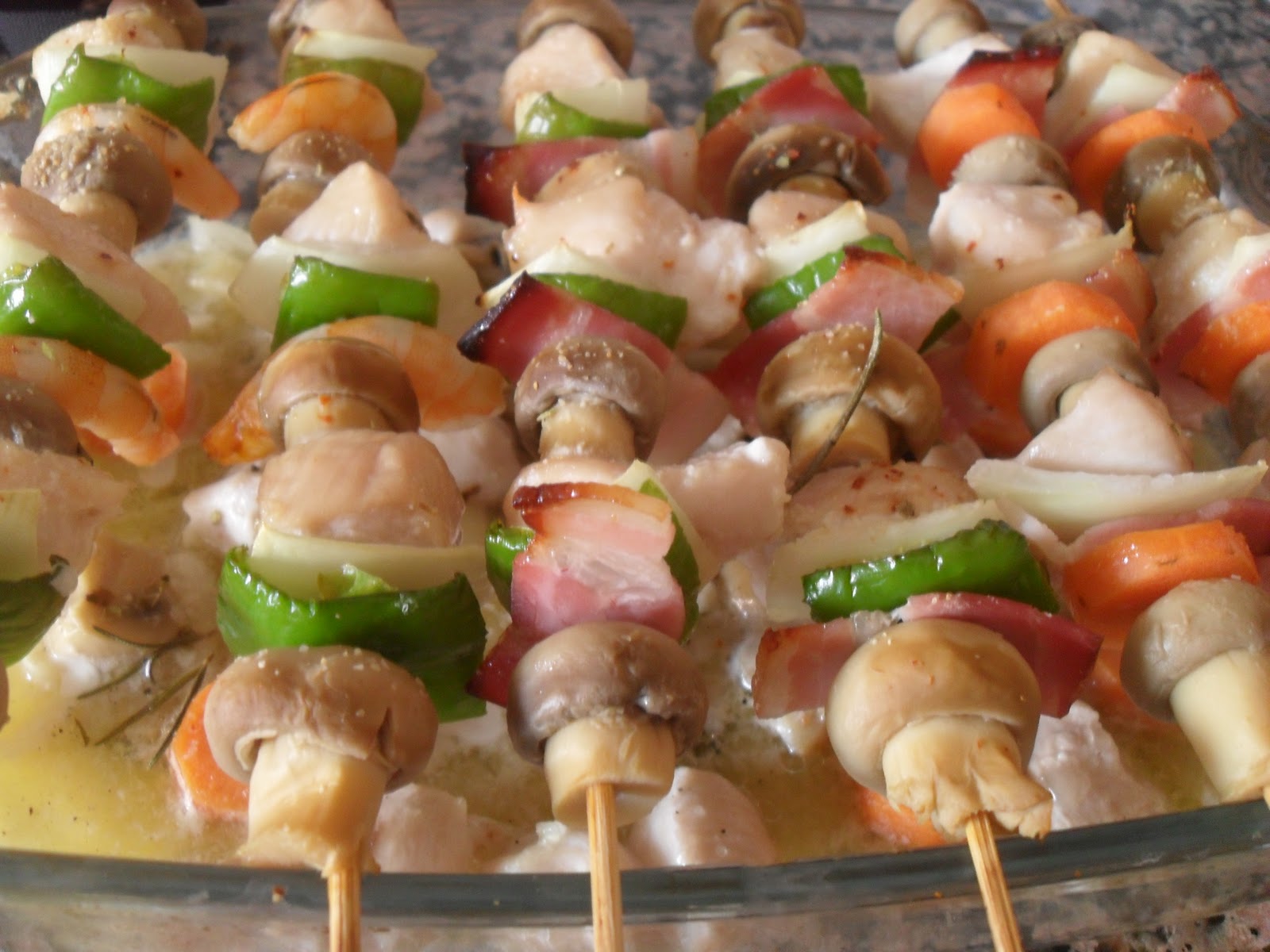 Cocina con Denise: Brochetas variadas