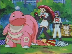 Team Rocket: Jessie Captura o Lickitung