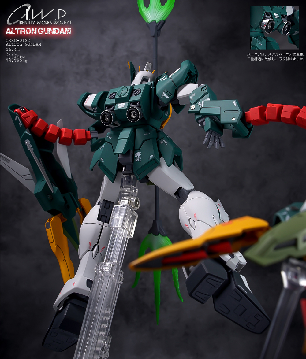 Custom Build: MG 1/100 Altron Gundam EW - Gundam Kits Collection News ...