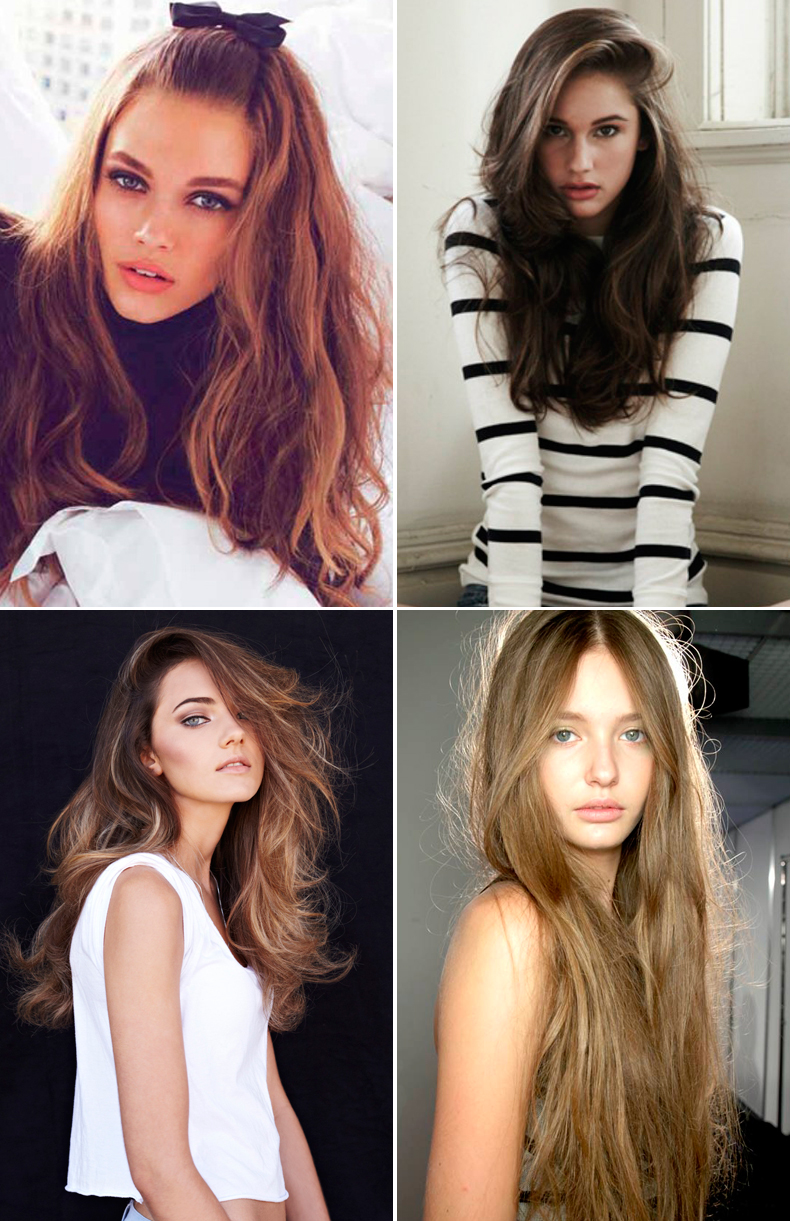 Long Hair | Collage Vintage