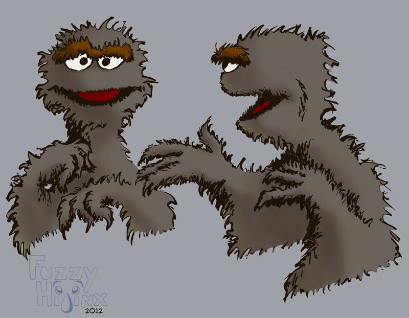 Fuzzy Hijinx Puppets: Past work: John's Grouch