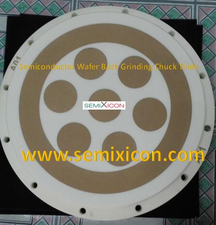semiXicon: Semiconductor wafer back grinding chuck table